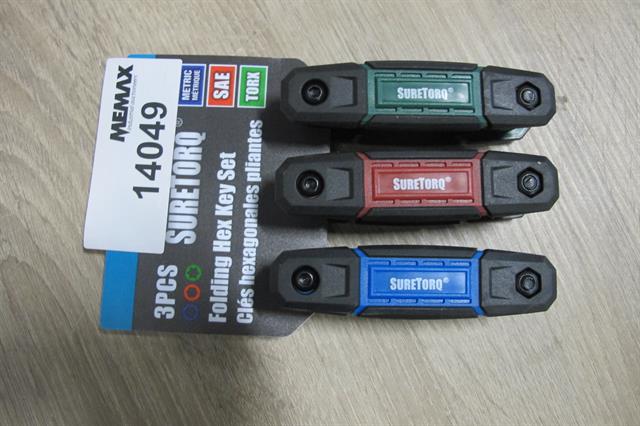 inbus set 3 delig NIEUW - Memax, Online veiling van metaal, machines en ...